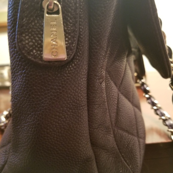 CHANEL | Bags | Chanel Vintage Plum Colored Bag | Poshmark